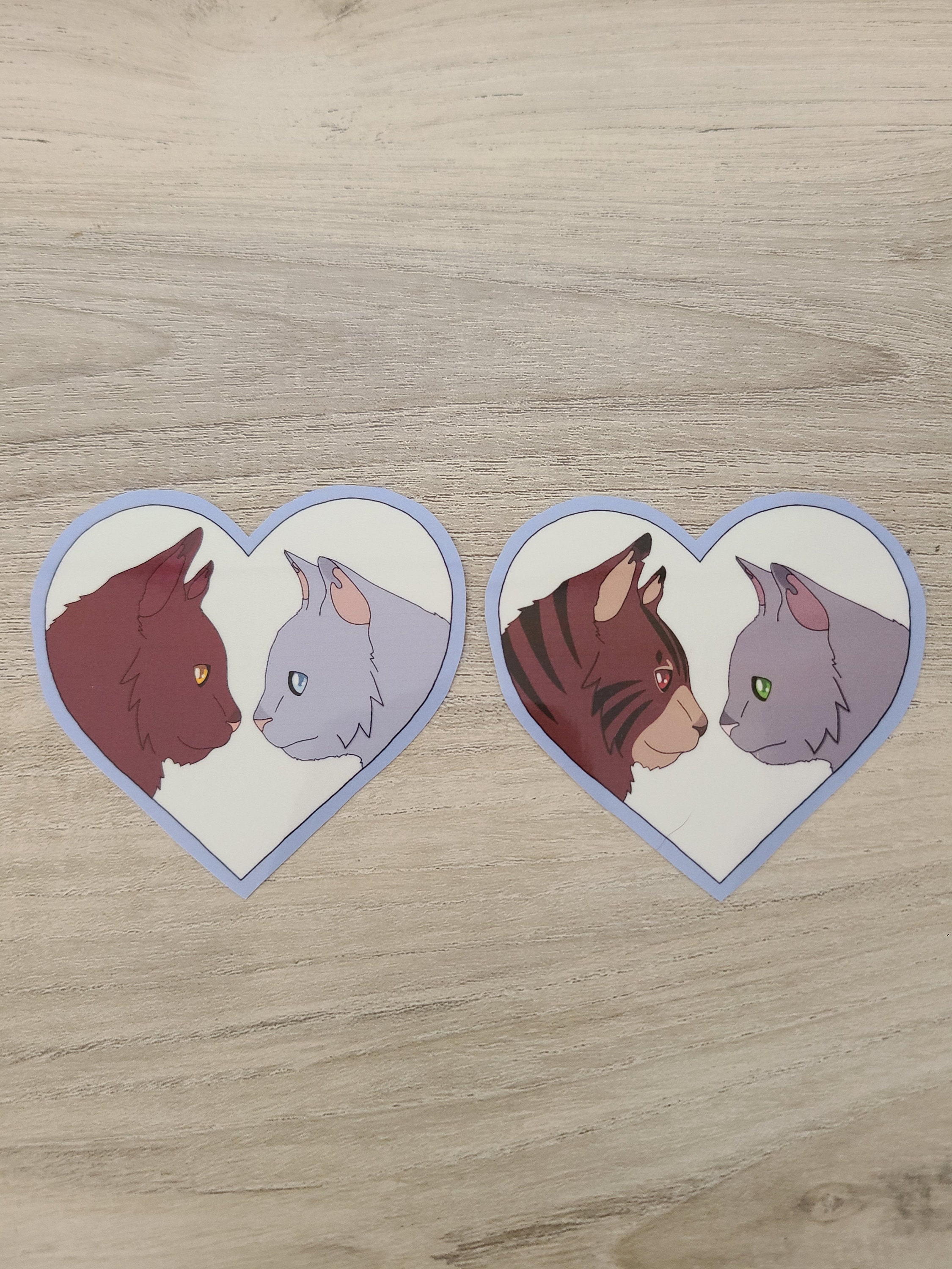 War Cats Couples Stickers - Etsy