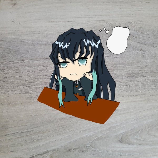 Muichiro Stickers - Etsy