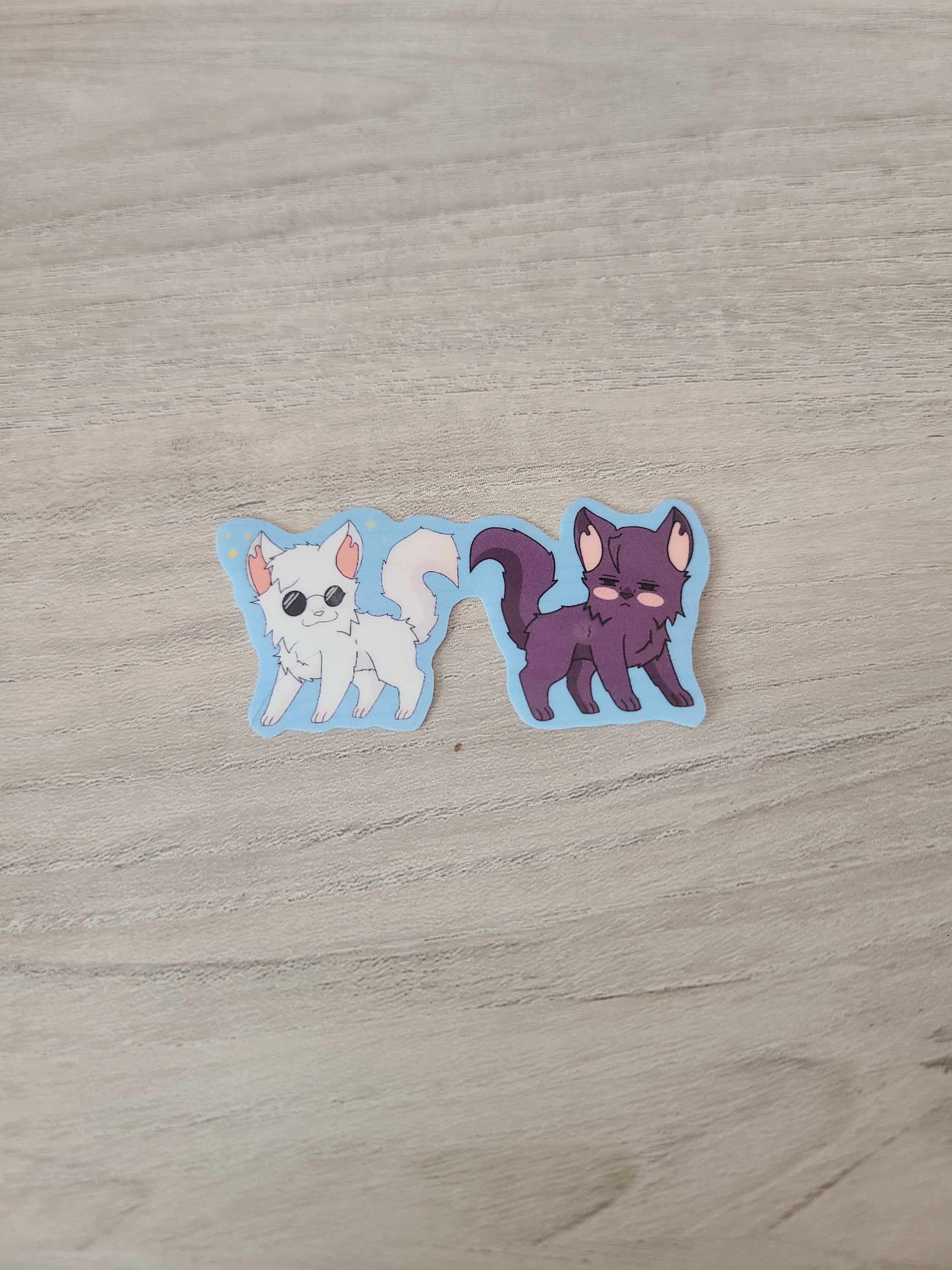 Kawaii Gojo and Geto Cats - Etsy