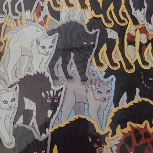 War Cats Evil Cats Stickers - Etsy