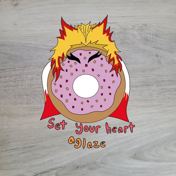 Donut Sticker - Etsy