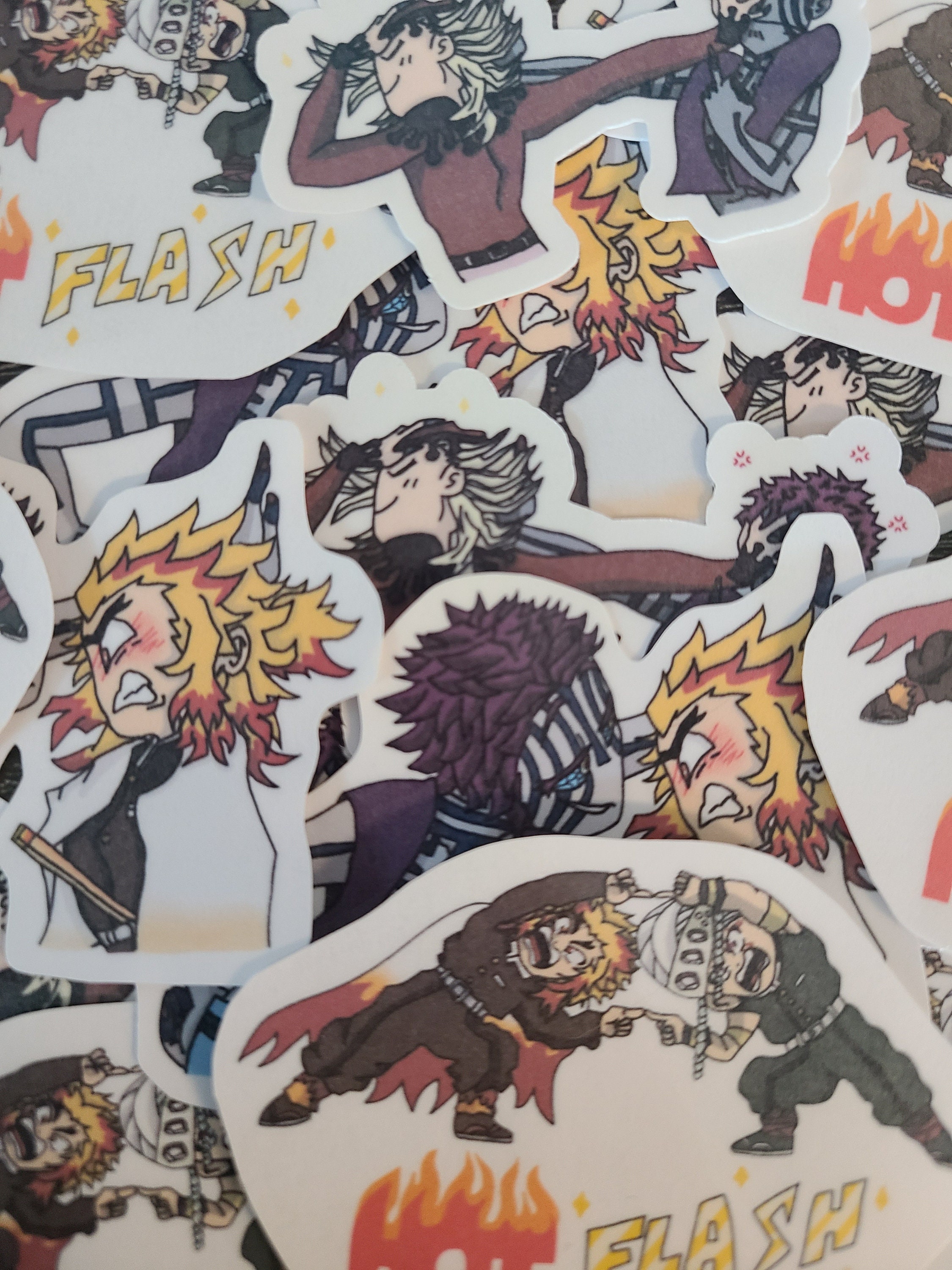Random Demon Anime Stickers - Etsy