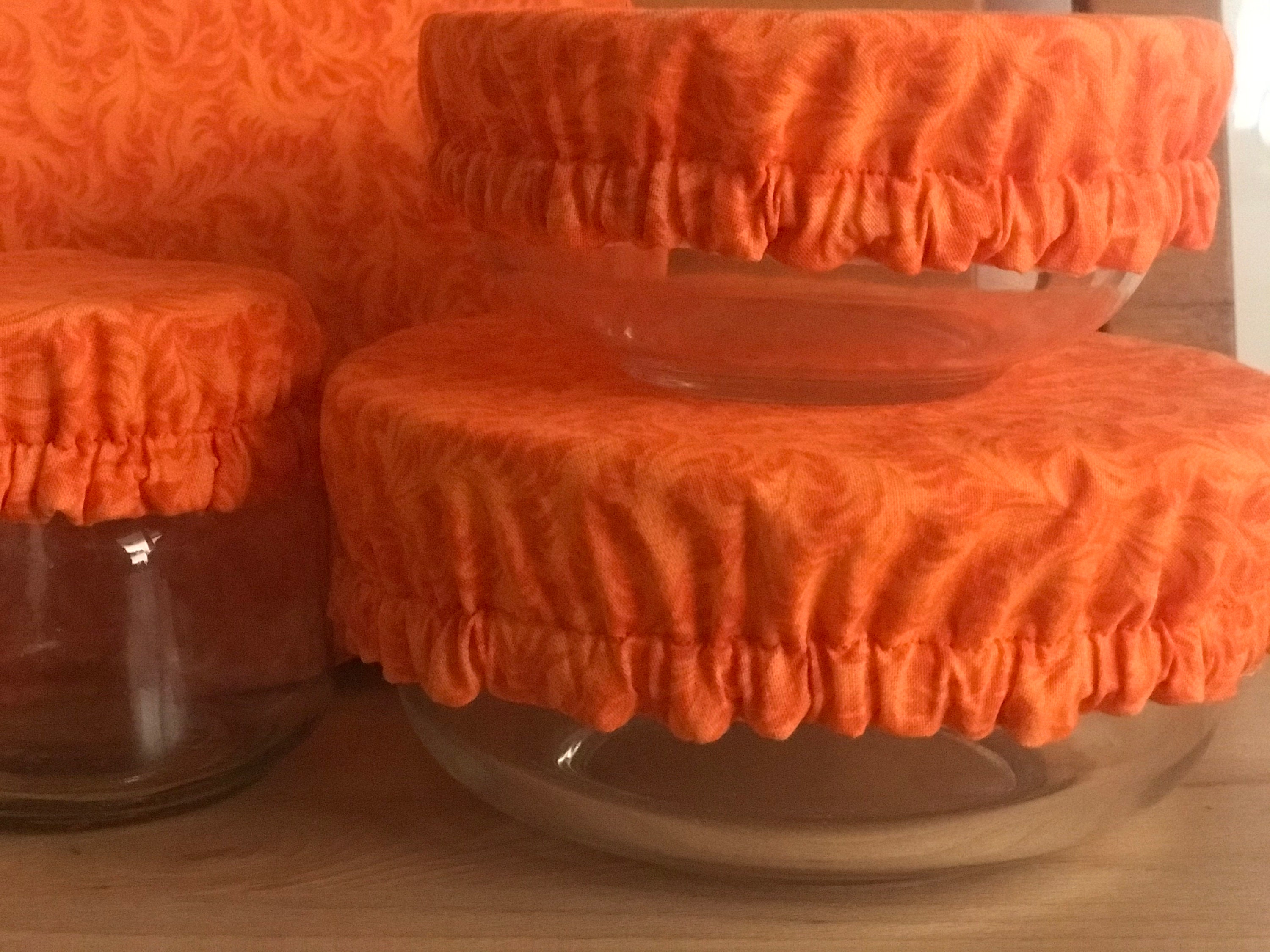 Reusable Bowl Cover Set Set of 4 7cm10cm15cm20cm Eco | Etsy