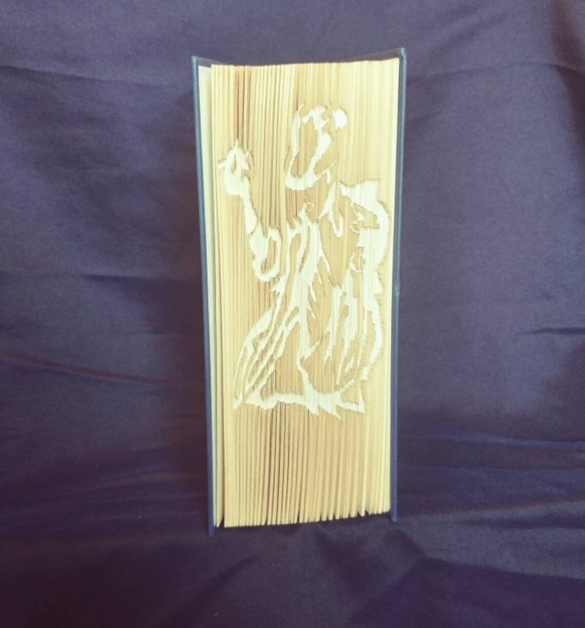 Michael Jackson Folded Book Art - Book Sculpture - Book Origami ...