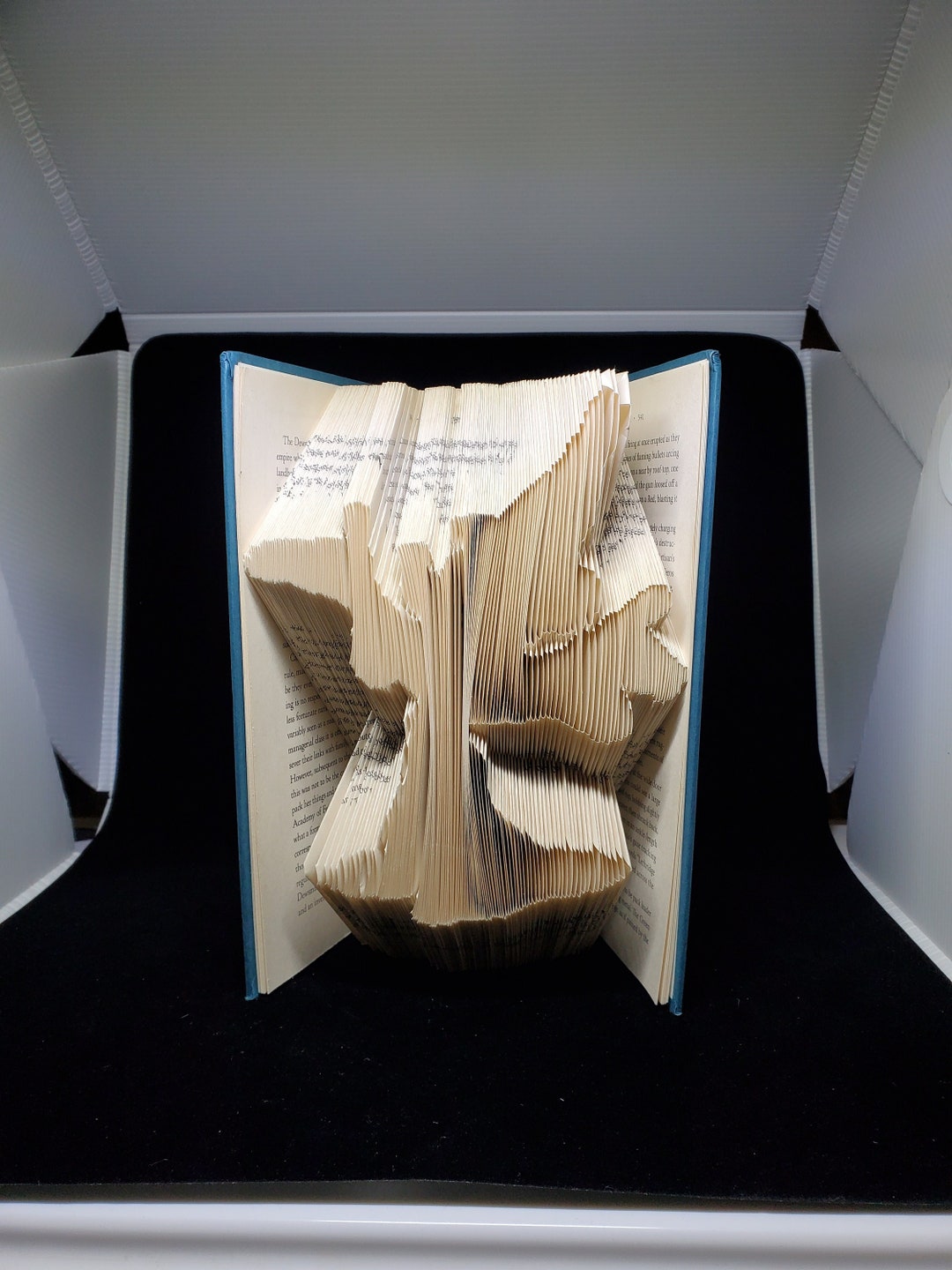 The Sorcerer's Apprentice Mickey Mouse Folded Book Art Fantasia Disney ...