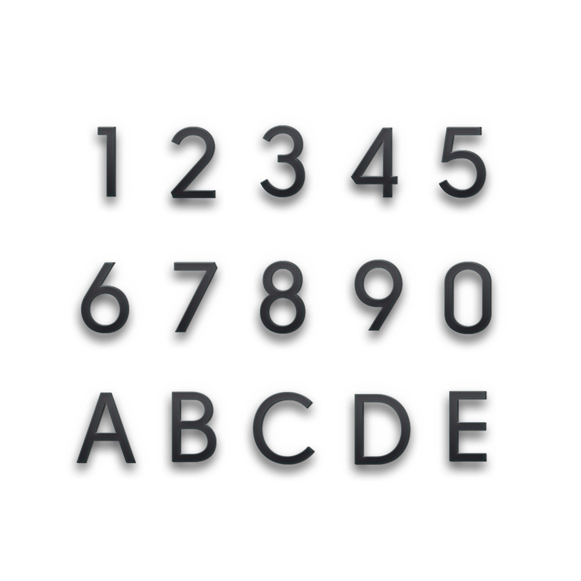 8 INCH Solomon Sans House Numbers - Etsy