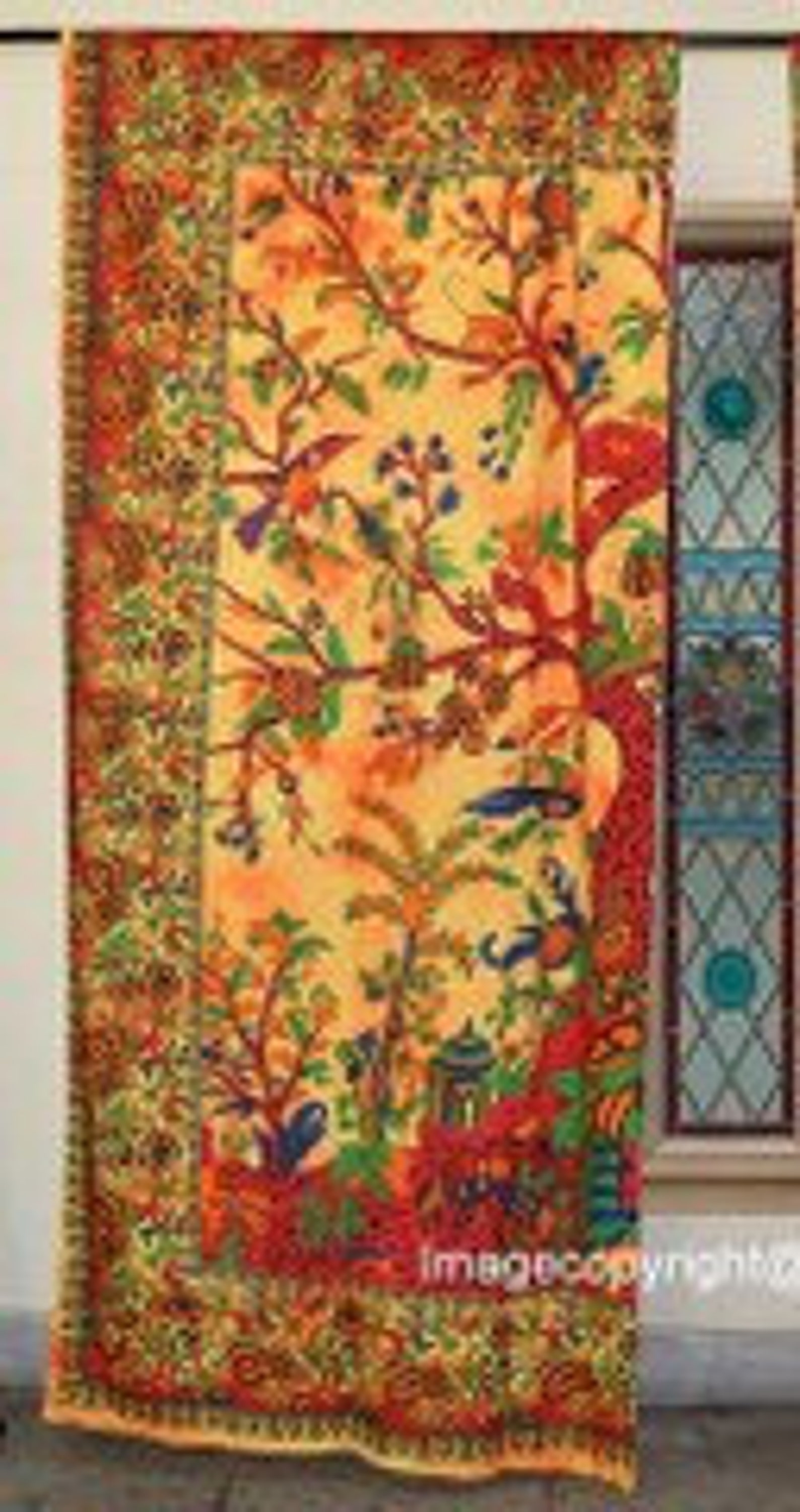 Indian Mandala Curtains Tree of Life Curtains Curtains - Etsy