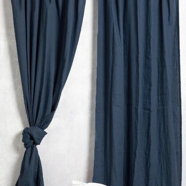 Cotton Curtains - Etsy