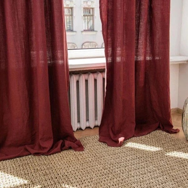 Cotton Curtains - Etsy