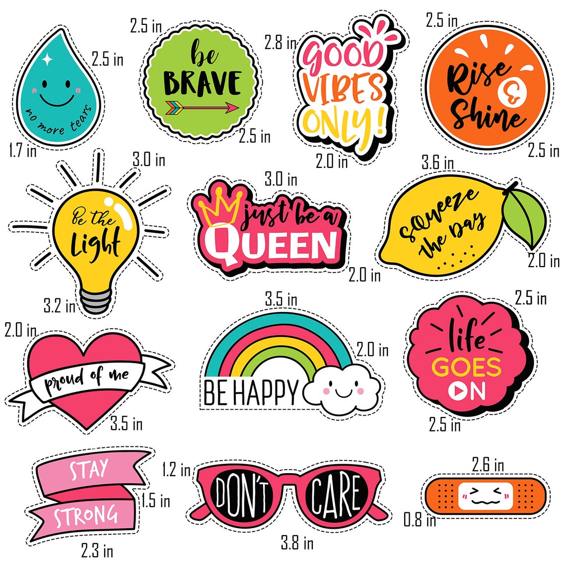 Summer VSCO Aesthetic Stickers 57PCS Cool Hydro Flask & - Etsy Australia