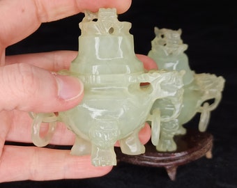 Carved Jade Bowls - Etsy