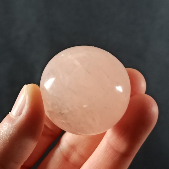 Home & Living Rocks & Geodes 61 grams Pink Quartz Sphere etna.com.pe