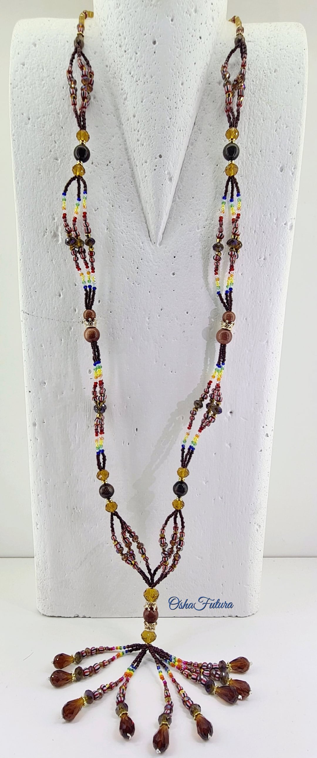 Oya Yansa. Oya Ceremonial Collar. Eleke Para Iyaworaje - Etsy