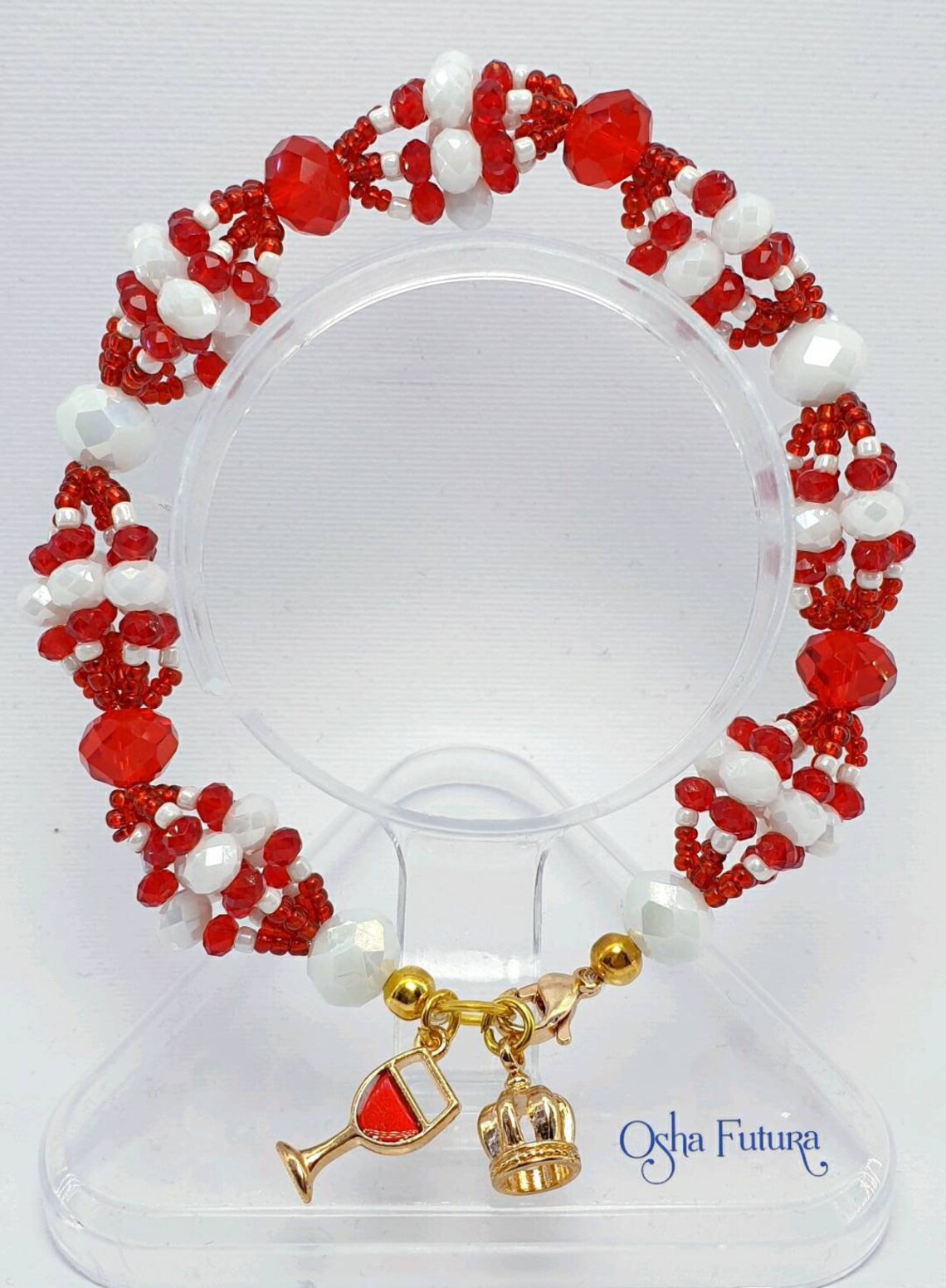 Shango. Ilde of Orisha Chango. Bracelet Saint's Protection | Etsy