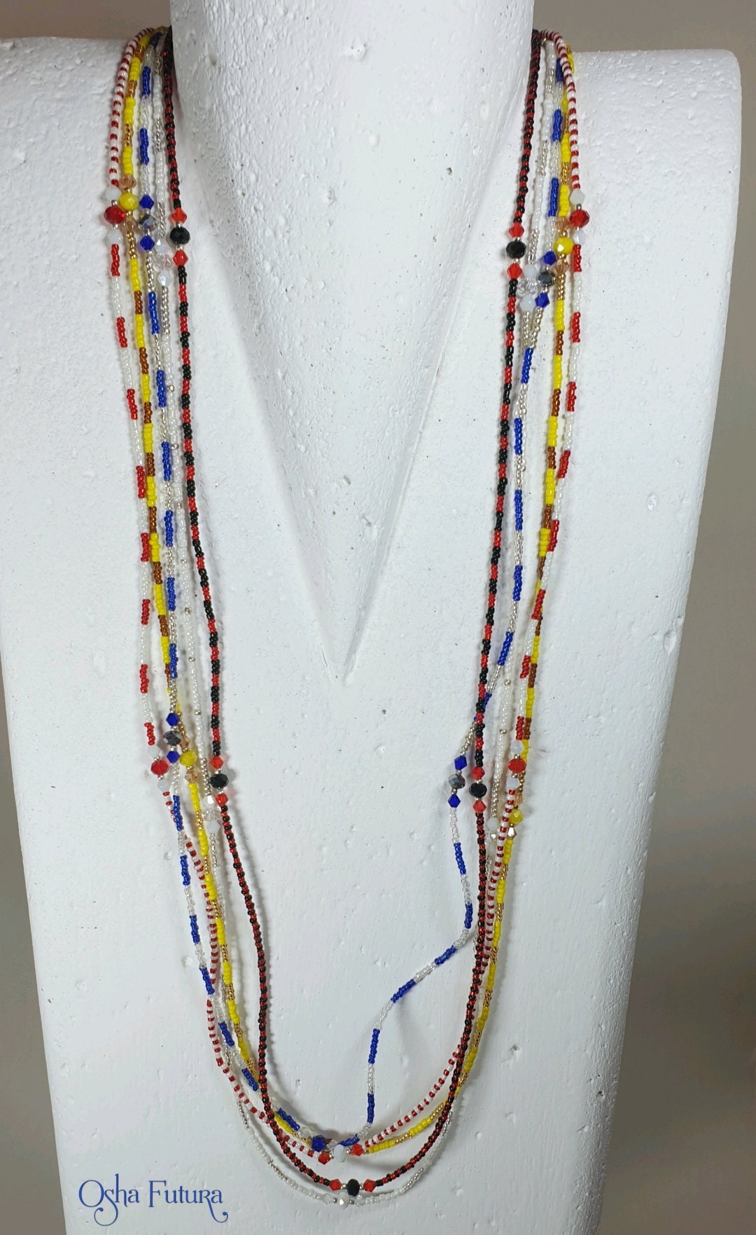 Set of 5 Elekes for Aleyos or Starting Collars Elegua, Obatala, Oshun ...