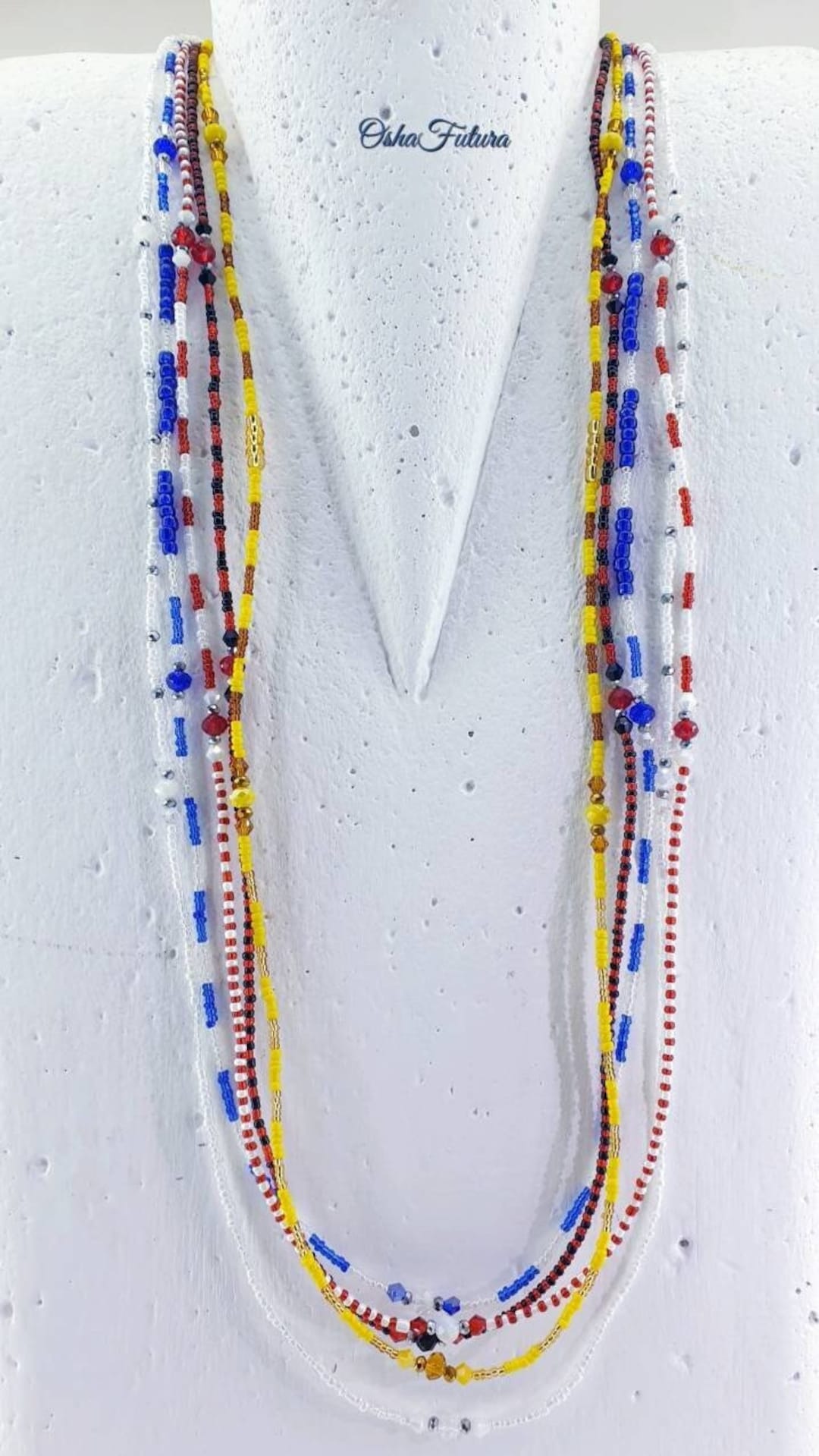 5 Eleke Obatala, Elegua, Oshun, Yemaya and Shango. Collares Aleyo Para ...