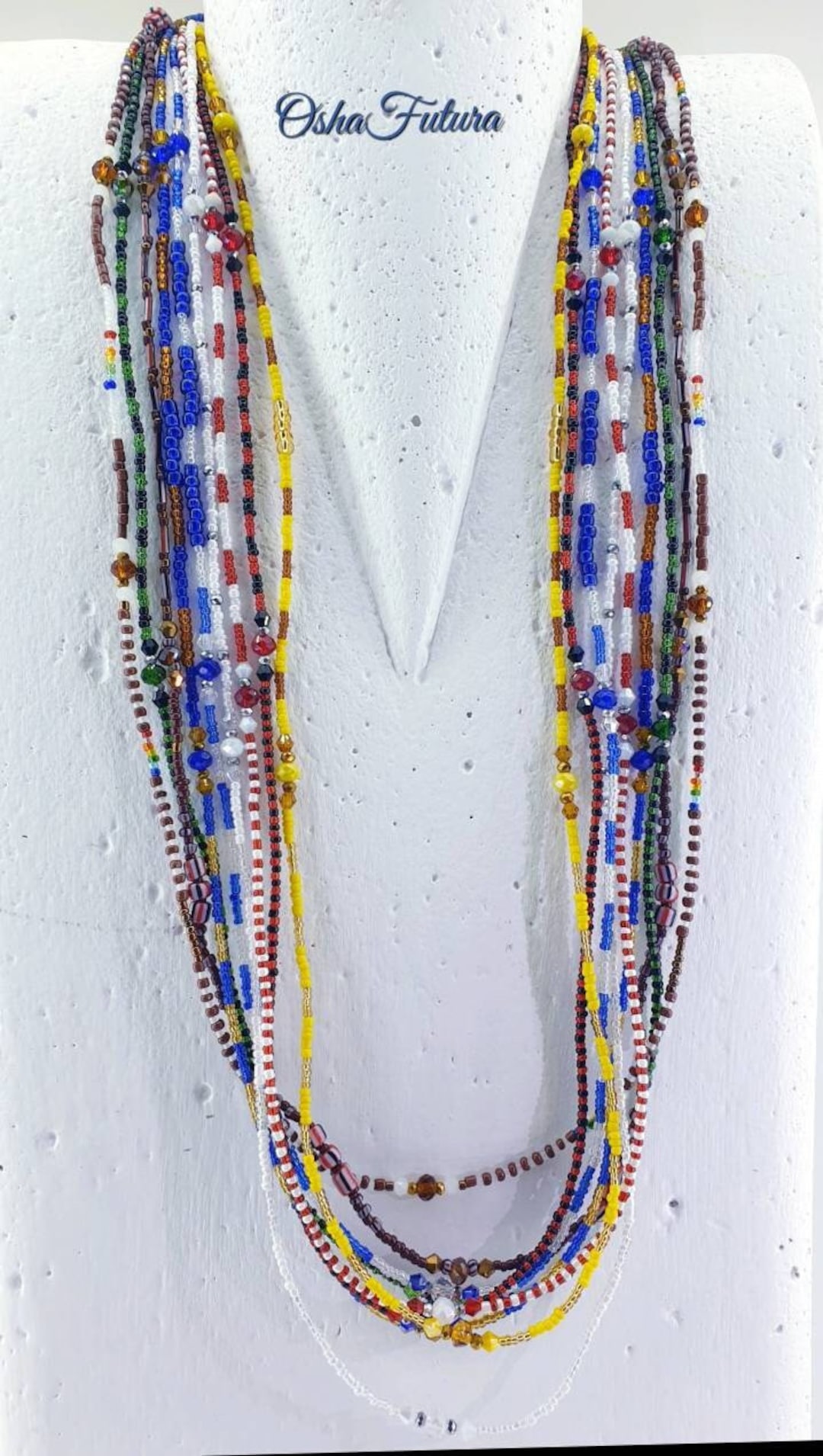 9 Eleke Obatala, Elegua, Oshun, Yemaya, Shango, Oggun, Oshosi, Oya Y ...