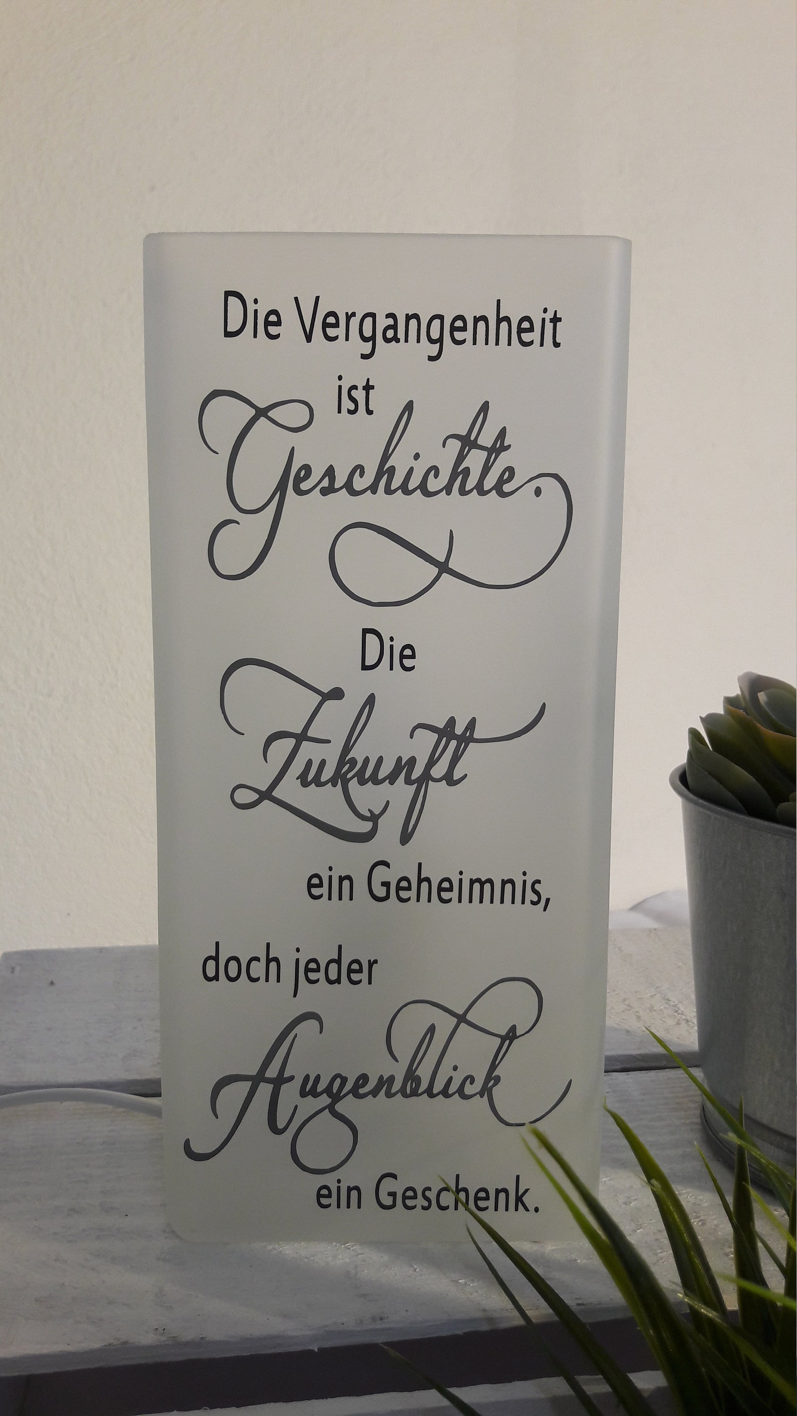 Lamp With Saying Lamp Table Lamp Saying Decoration Home | Etsy