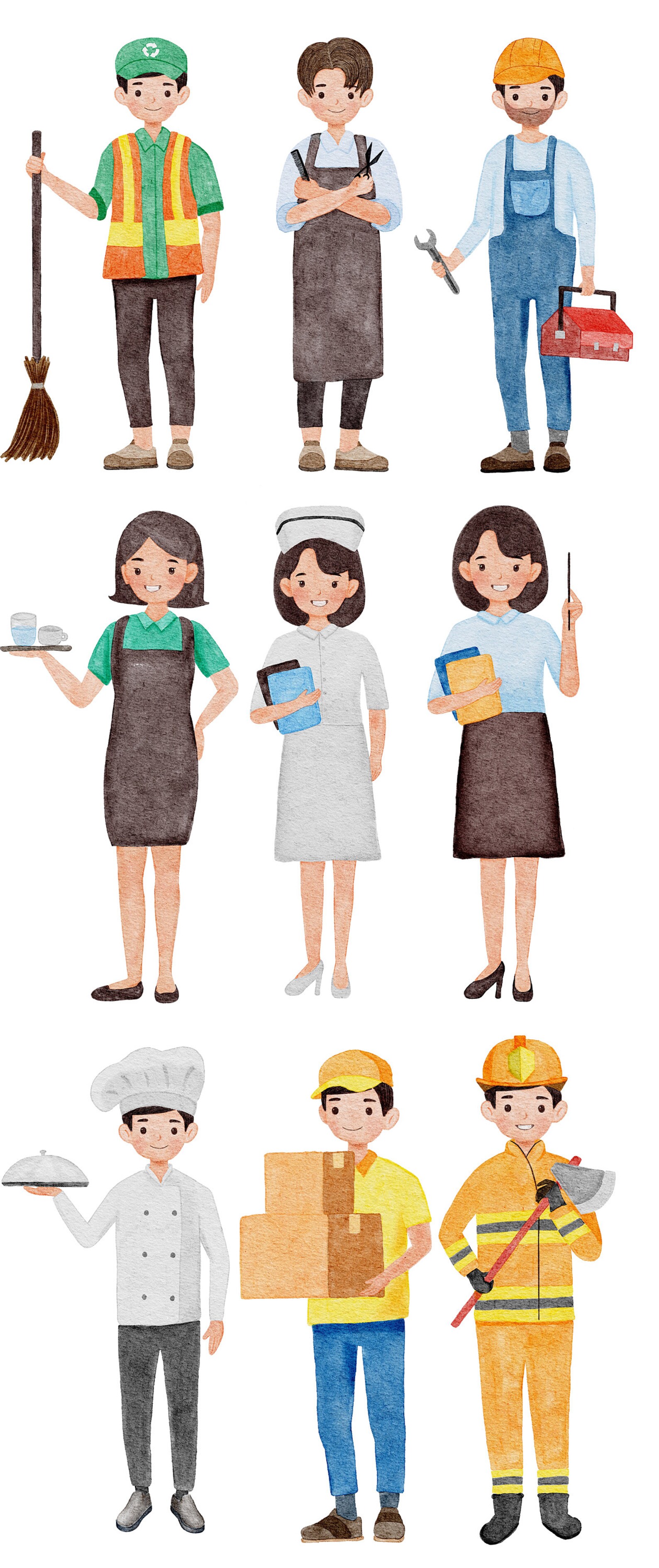 Cartoon Characters 21 Png,cute Cartoon Characters in a Variety of ...