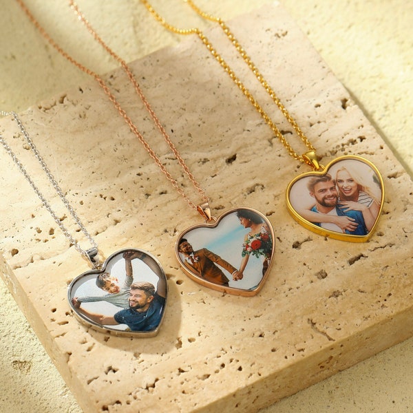 Personalized Photo Necklace - Etsy