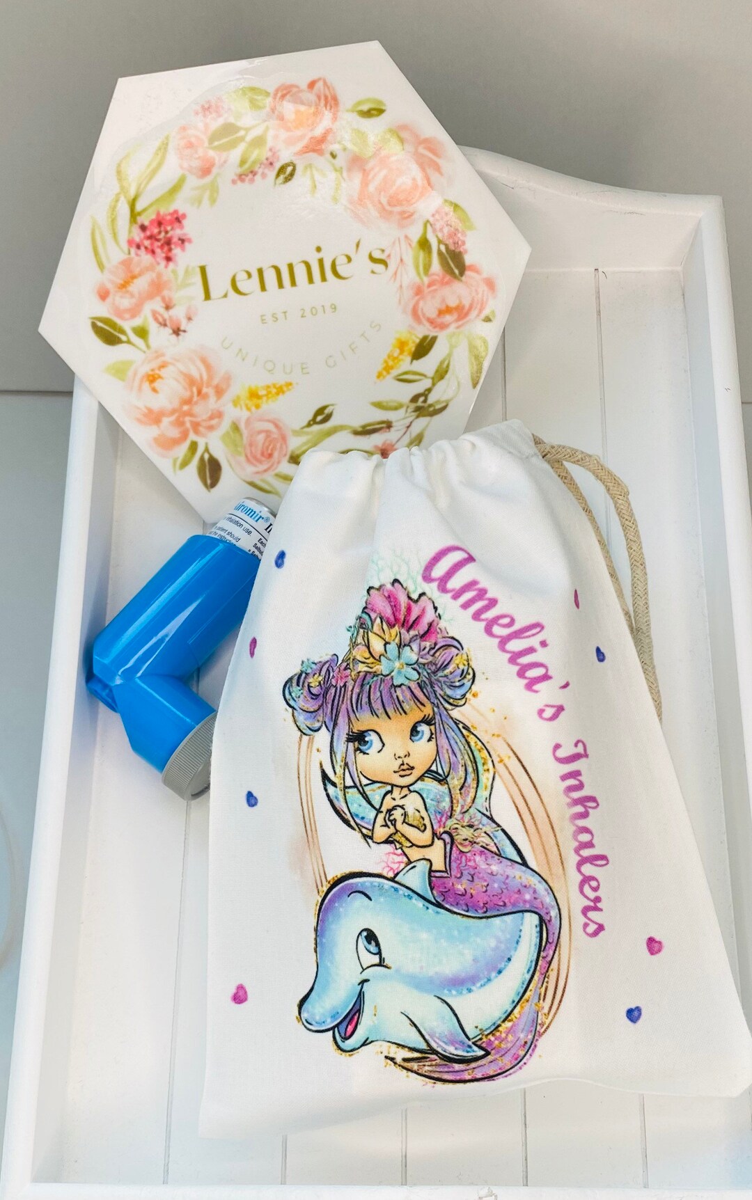 Inhaler Bag, Bag for Inhalers, Asthma - Etsy