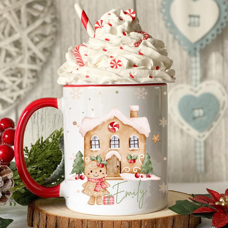 Gingerbread Mugs - Etsy UK