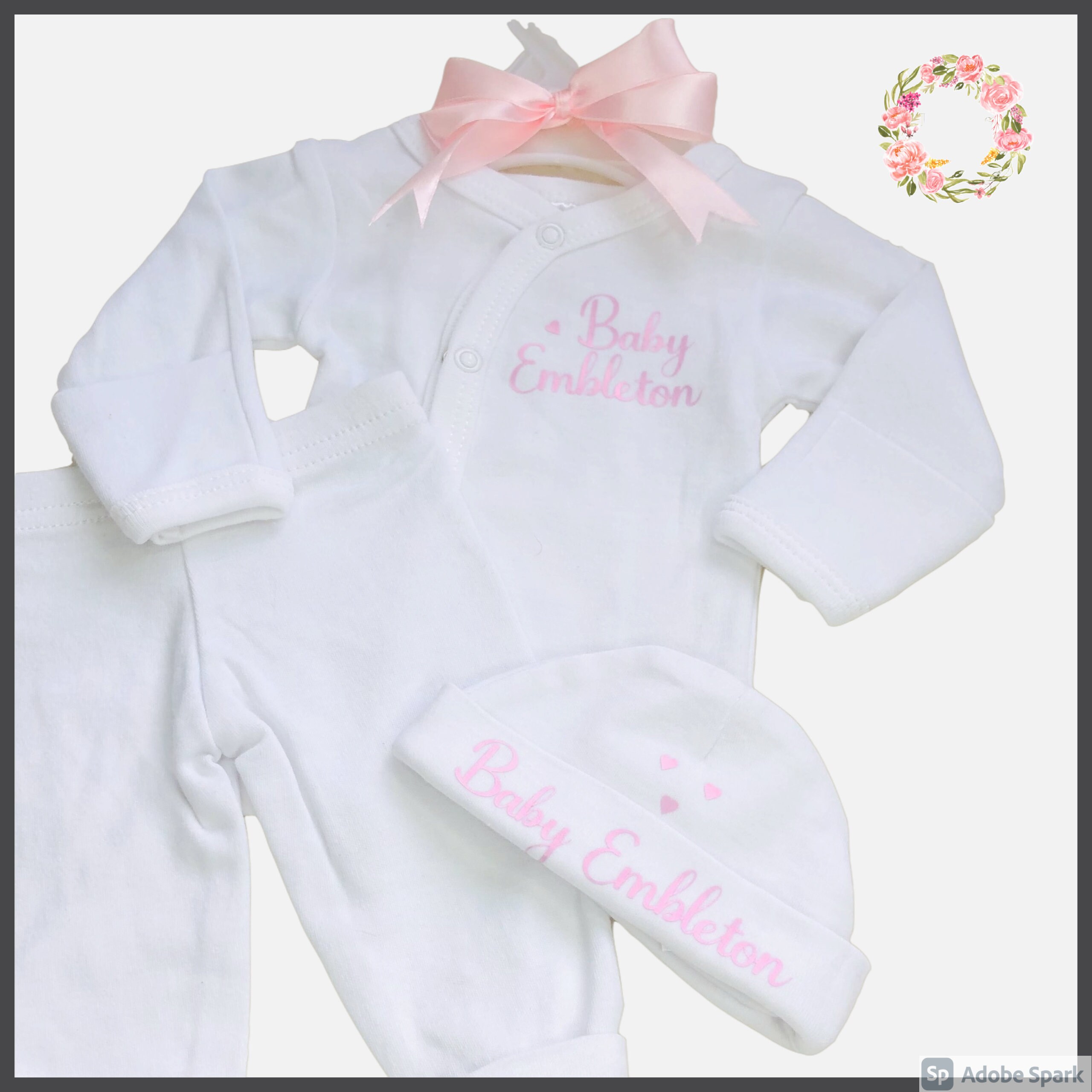 Personalised Tiny Baby Clothes Personalised Tiny Baby - Etsy UK