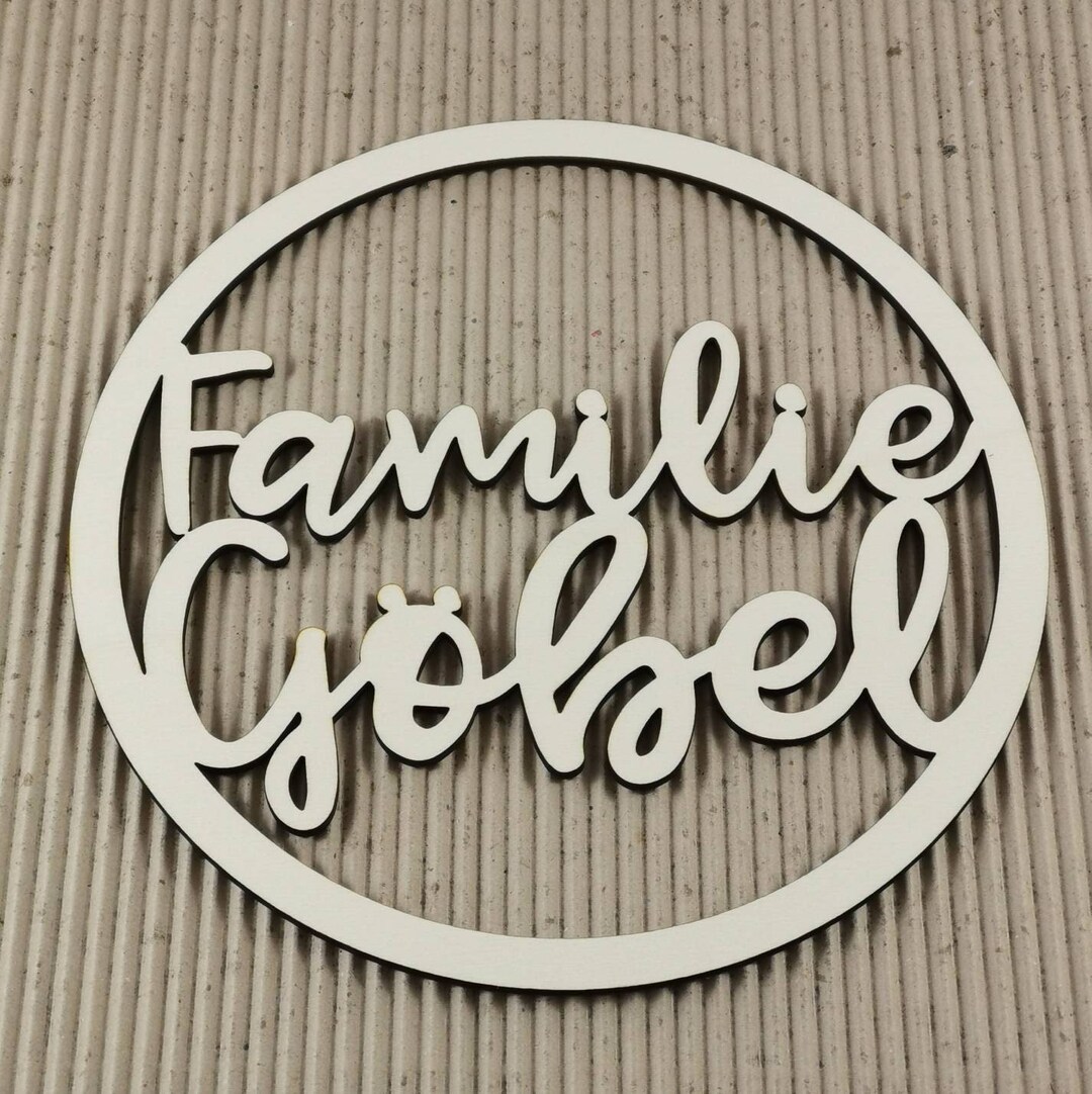 XL Family Sign door Sign Large Name Plate Made of Wood 30 - Etsy