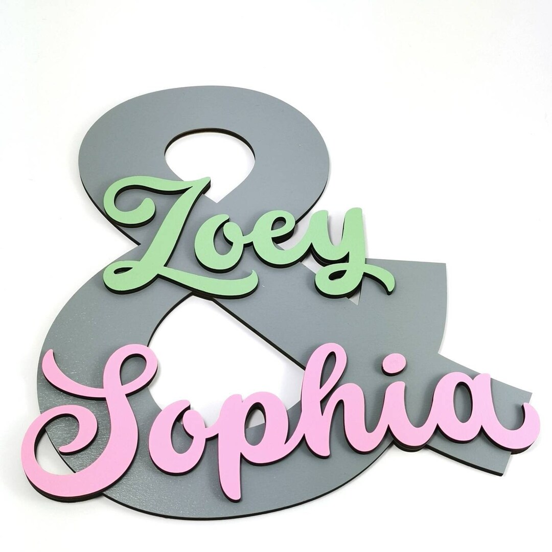 Door Sign Siblings Made of Wood for the Children's Room - Etsy