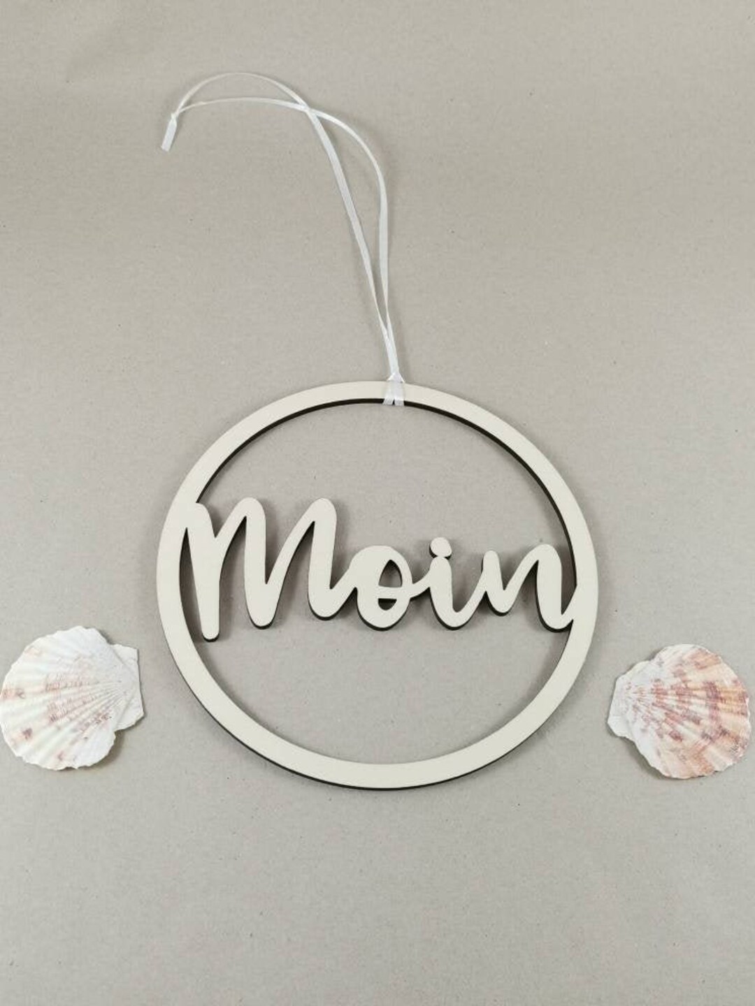 Round Wooden Sign Typoring Moin Wooden Door Sign Circle - Etsy UK