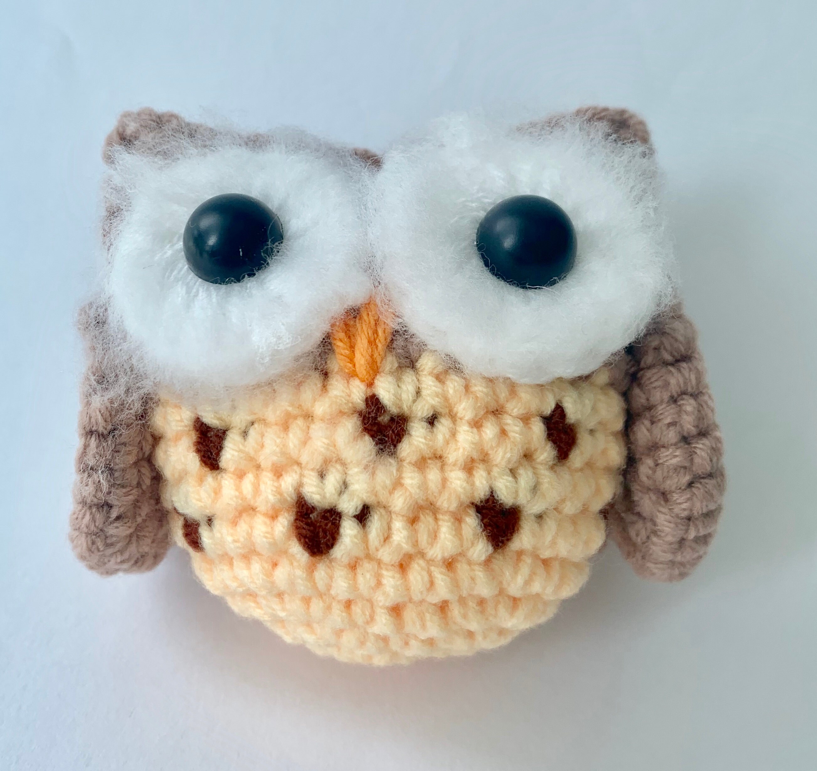 Crochet Owl Keychain cute keychain | Etsy