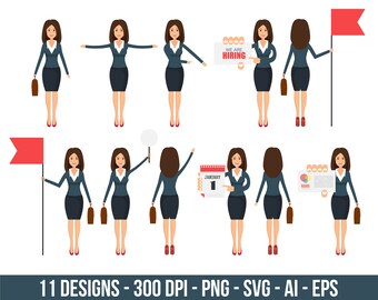 15 Labor Positions Clip Art Graphics COMMERCIAL USE - Etsy