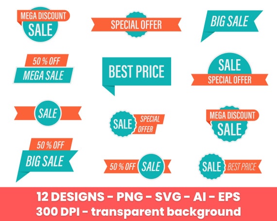 Sale Tag Vector Clip Art