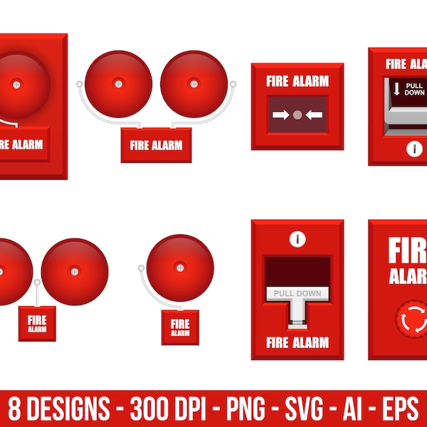 Fire Alarm Stickers - Etsy