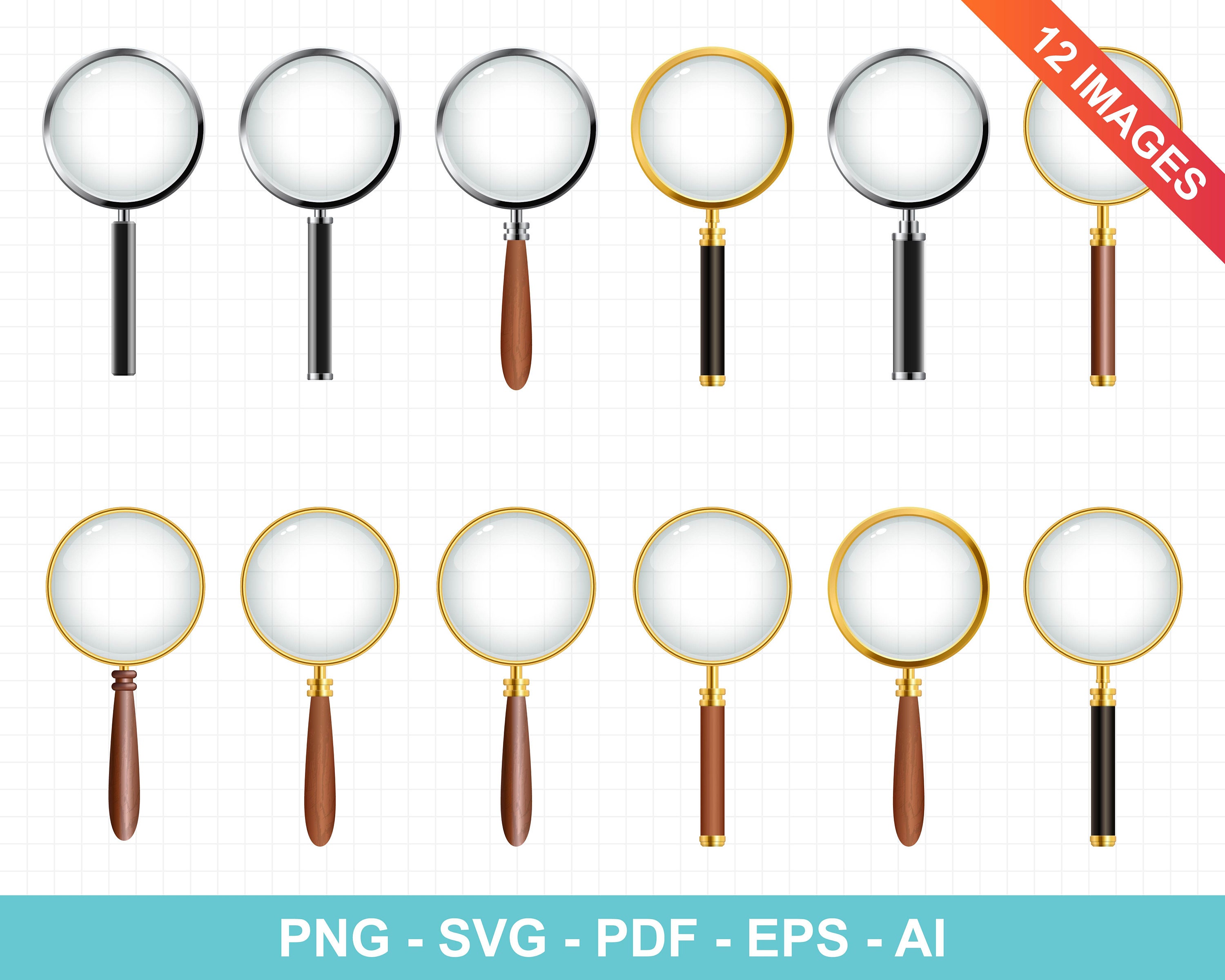 Magnifying Glass Vector Png