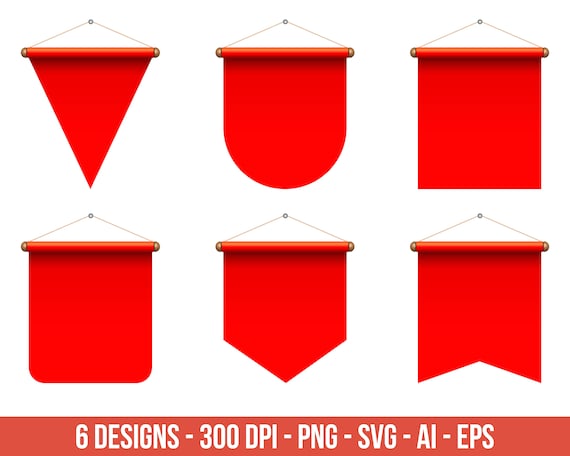 School Pennant Clipart