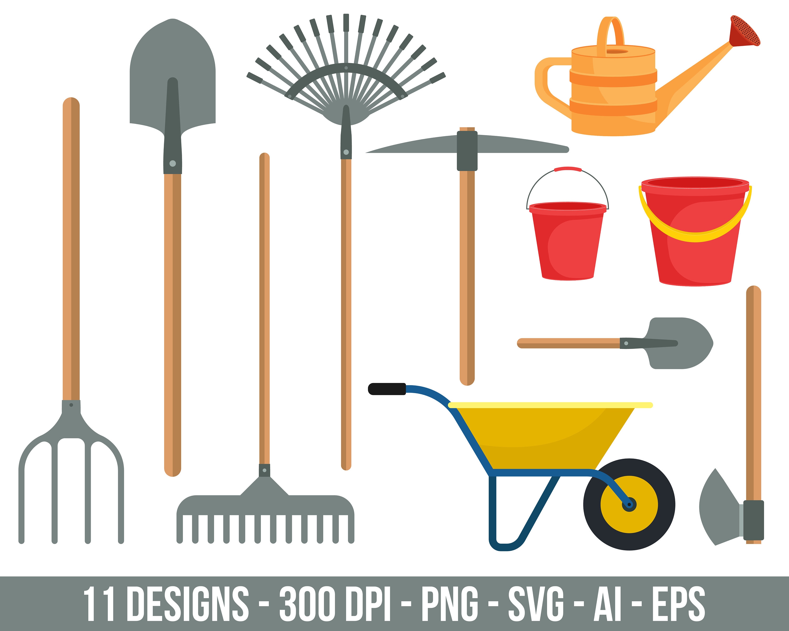 Farmer Tools Clipart Pictures