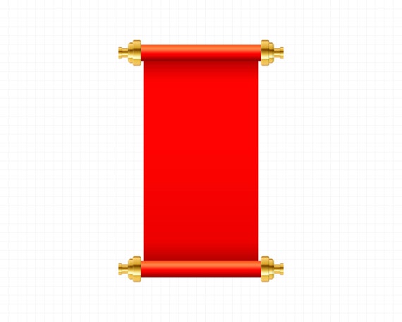 Commercial Use Vector Clipart For Scroll