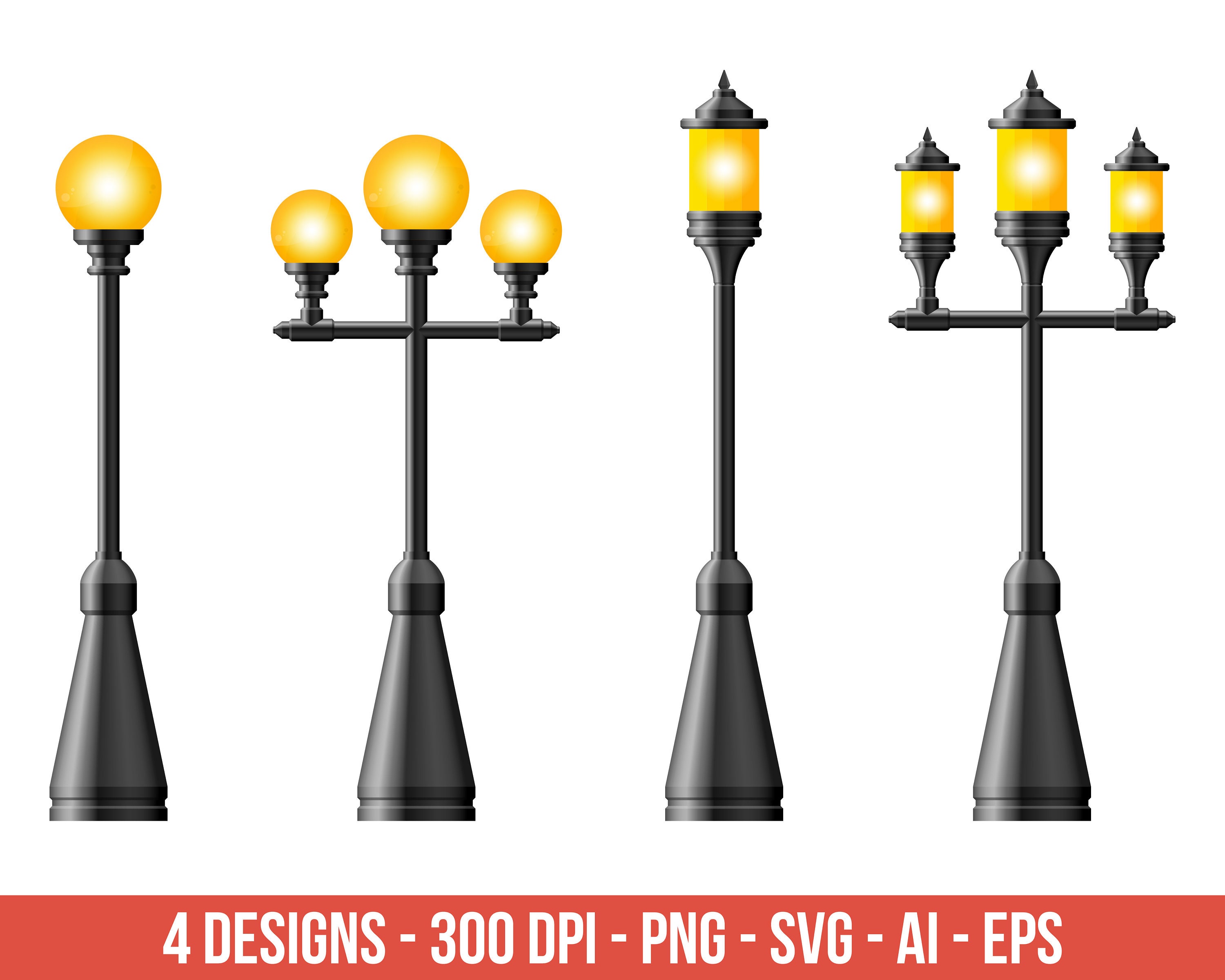 Street Lamp Clip Art