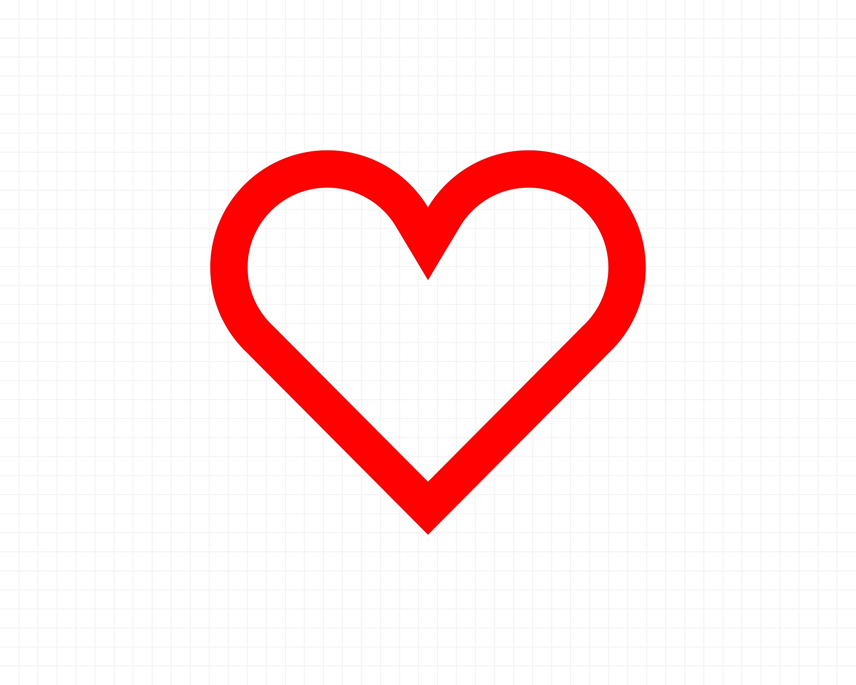 Beautiful Red Hearts Clipart Set, Heart Vector Graphics, Commercial Use ...