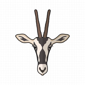 Heads of Wild Animals Clipart. Elephant, Zebra,tiger, Lion, Deer ...