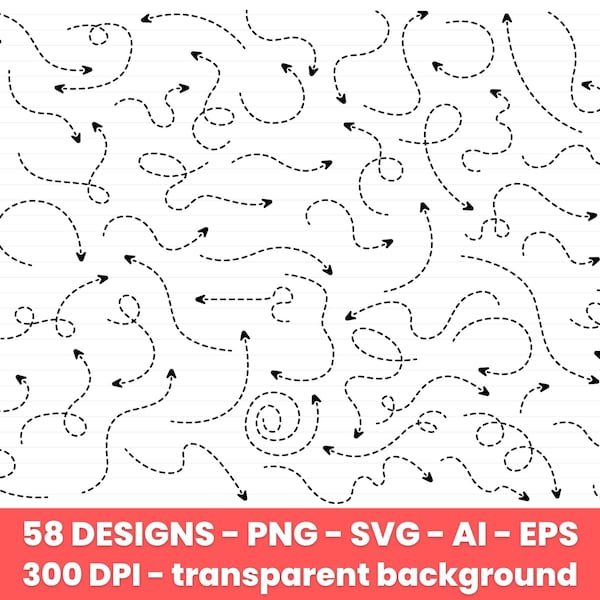 Arrow Clipart - Etsy