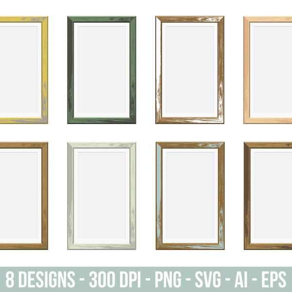 Rustic Wooden Frame - Etsy