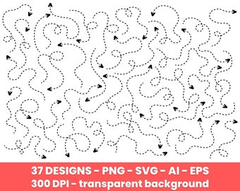 Arrows Clipart Commercial Use Vector Graphics Digital Clip - Etsy