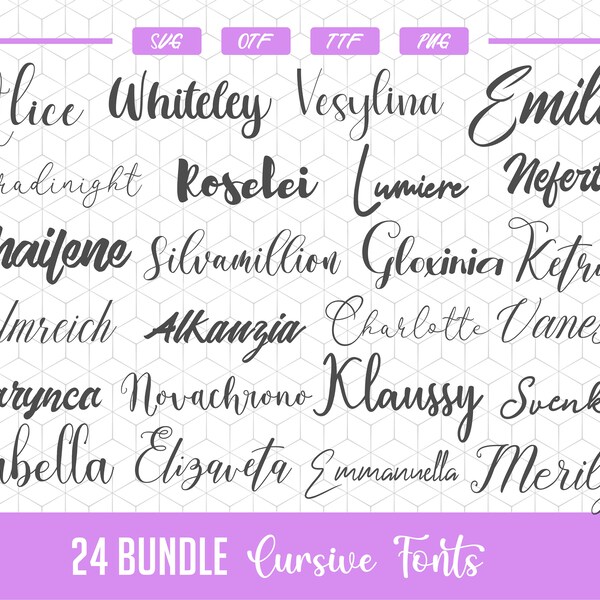 Beauty Cursive Font - Etsy