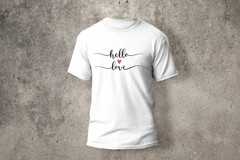 Swashes Font Heart Font Font With Hearts Hello Love SVG Font With Long ...