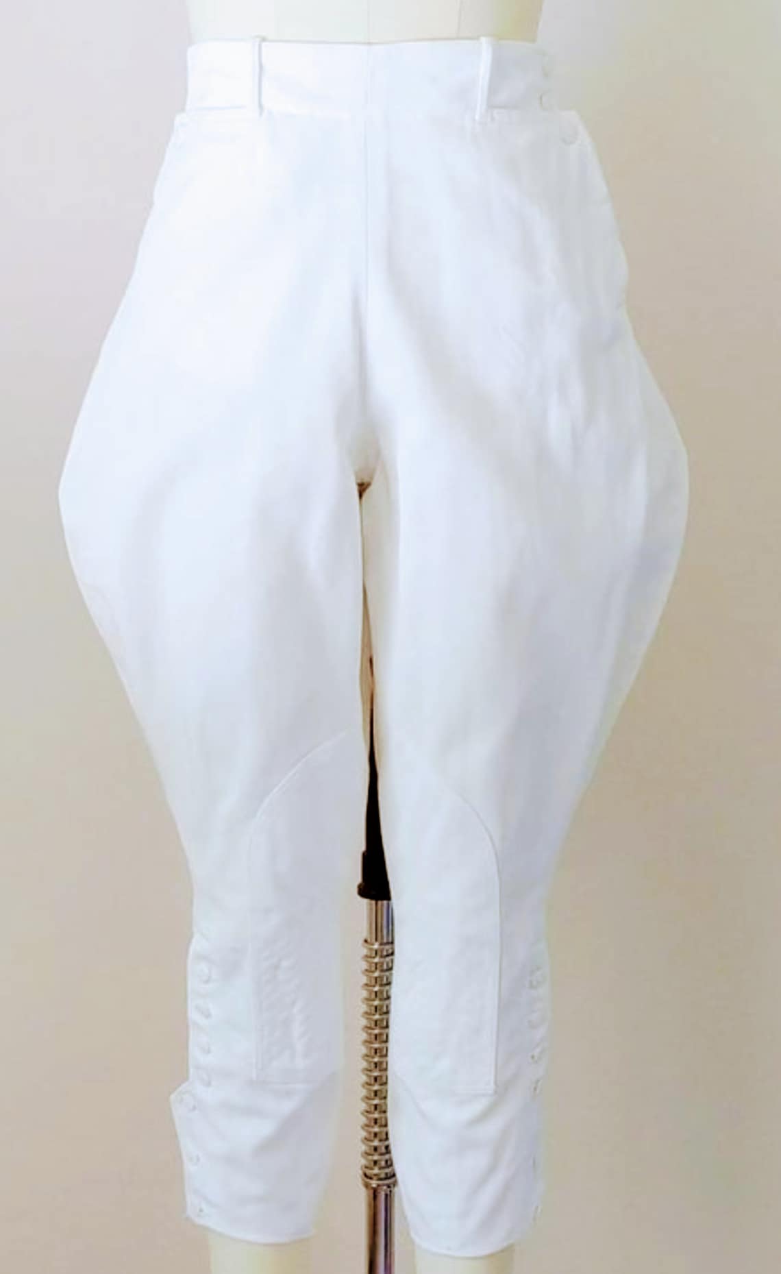 Vintage 1930s White Cotton Jodhpurs: Equestrian Riding Pants - Etsy