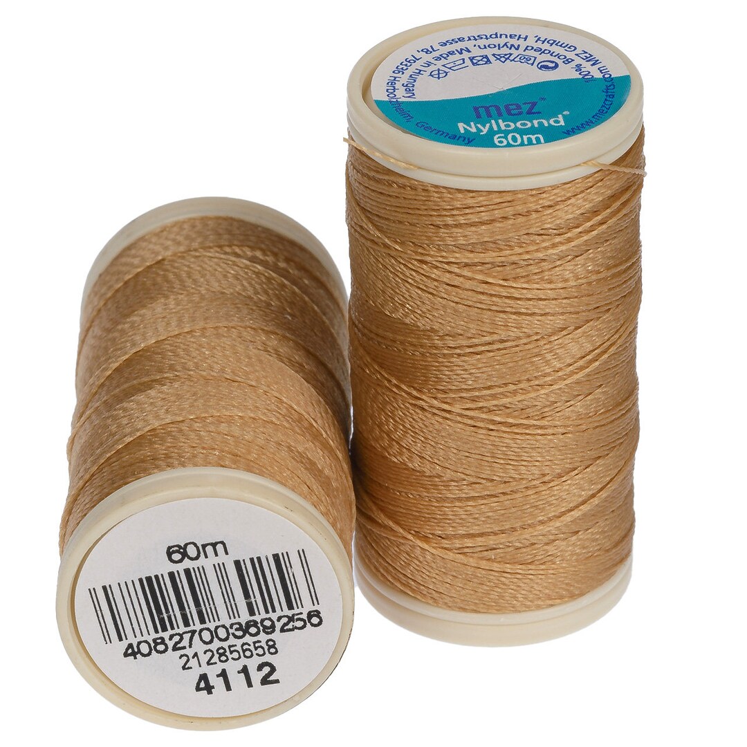 Nylbond - Hand Sewing Thread - Extra Strong Elastic Thread for Doll and ...