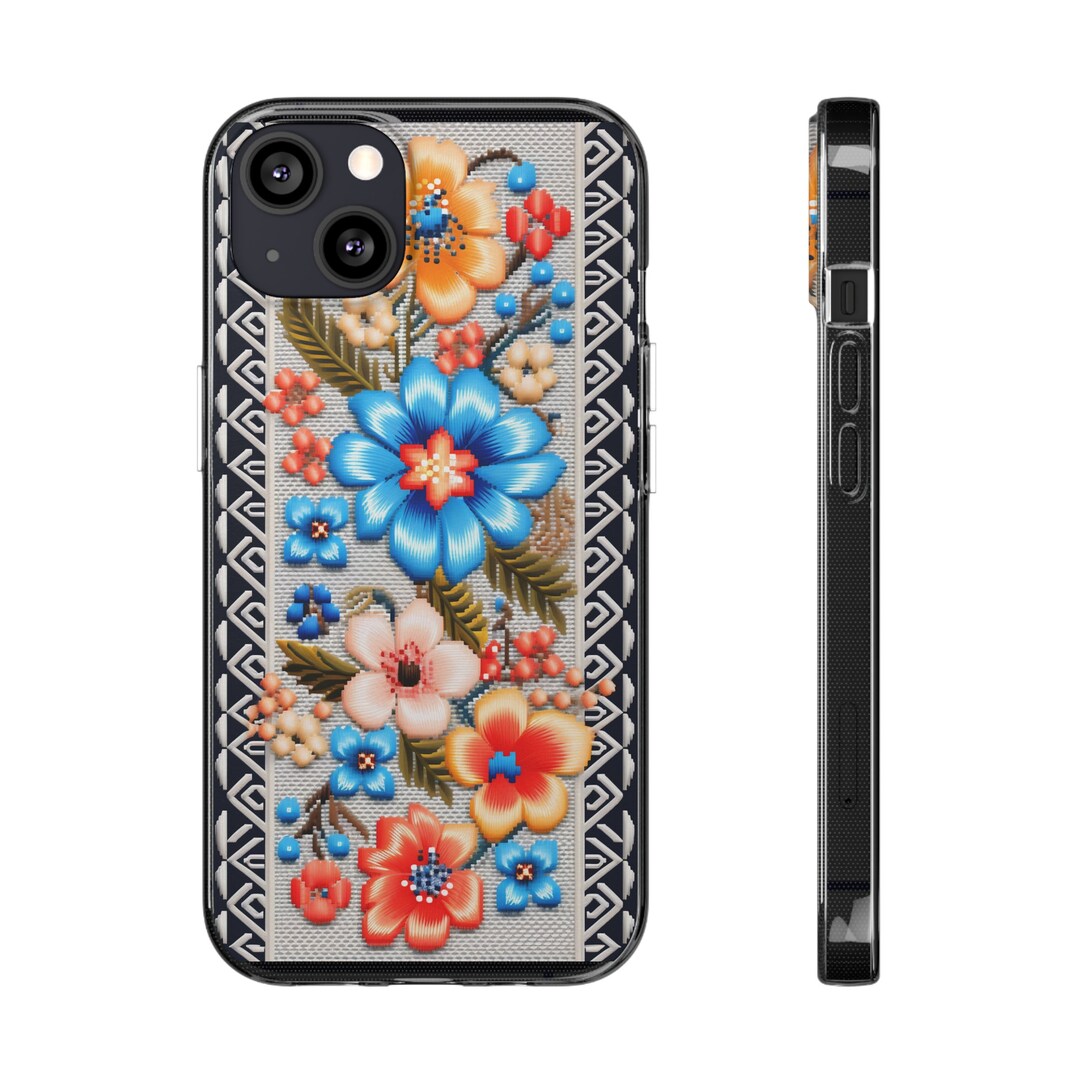 Boho Style 3D Design Silicone Mobile Phone Case Phone Case - Etsy