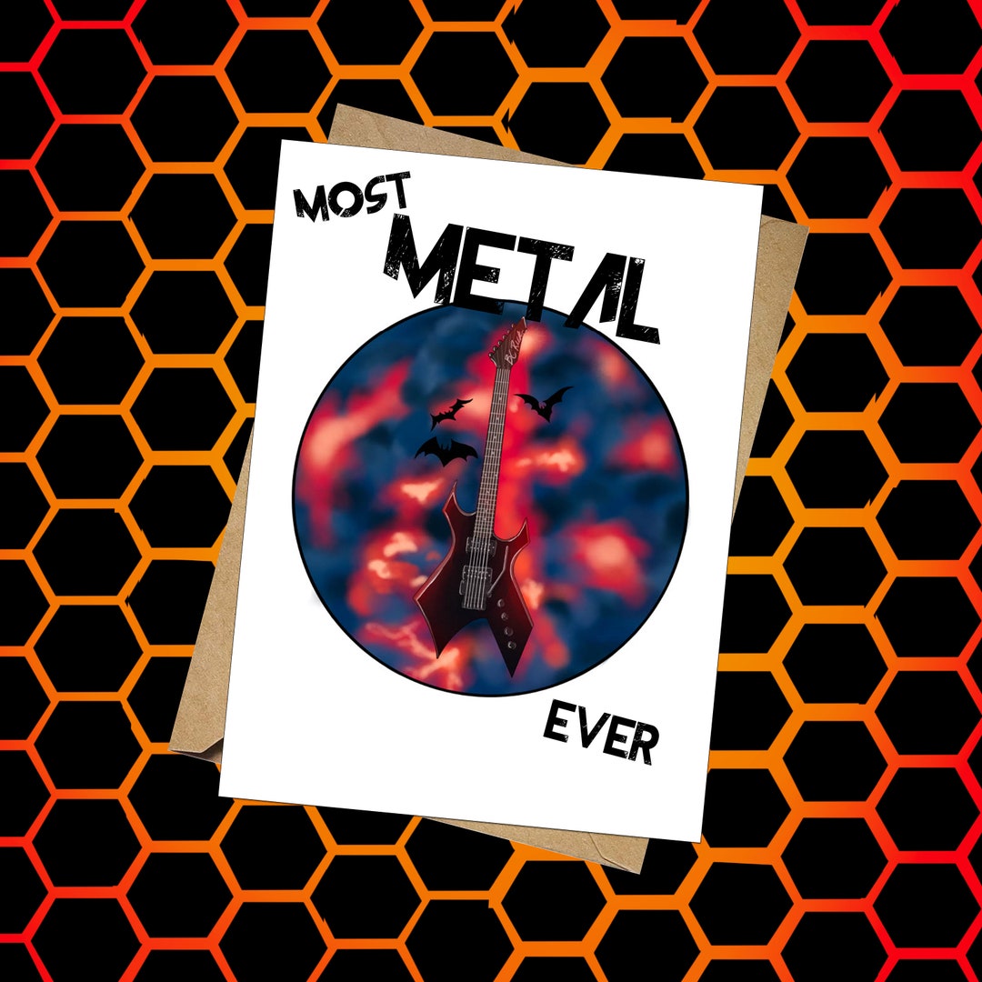 Handmade Recycled Cards Stranger Things Eddie White Recycled Card Eco ...